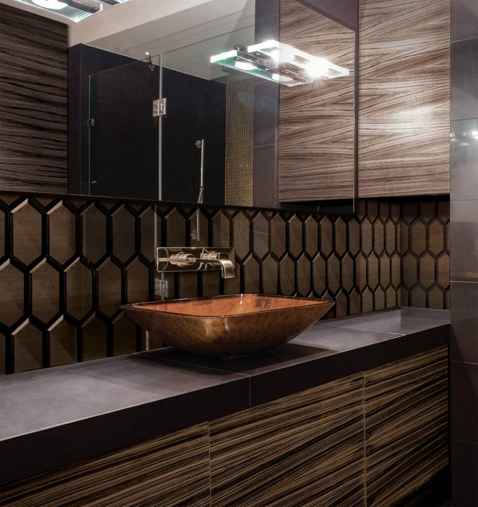 Obsidian - Glass Wall Tile - Design Tiles by Zumpano