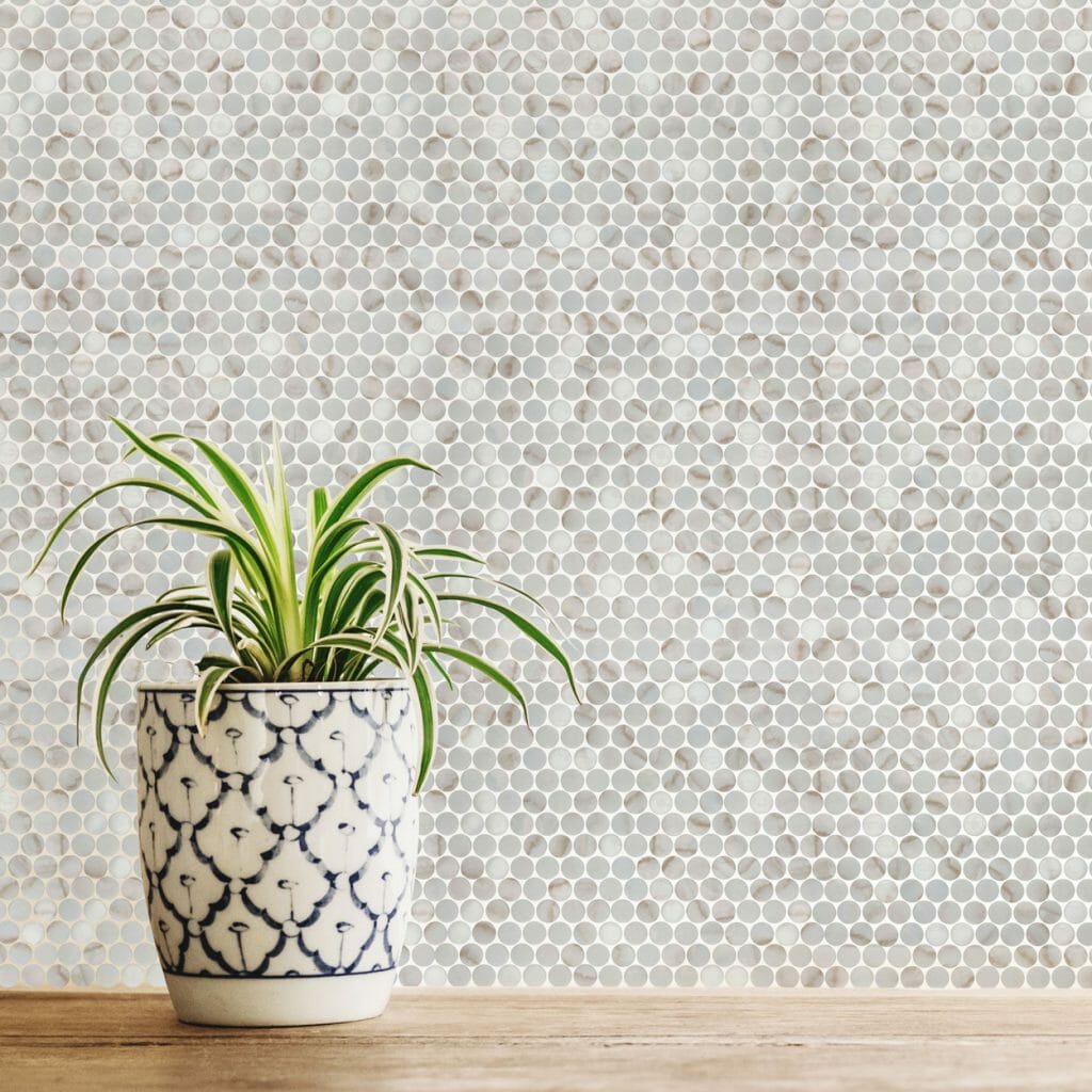 Simple Stone - Glass Wall Mosaic - Design Tiles by Zumpano