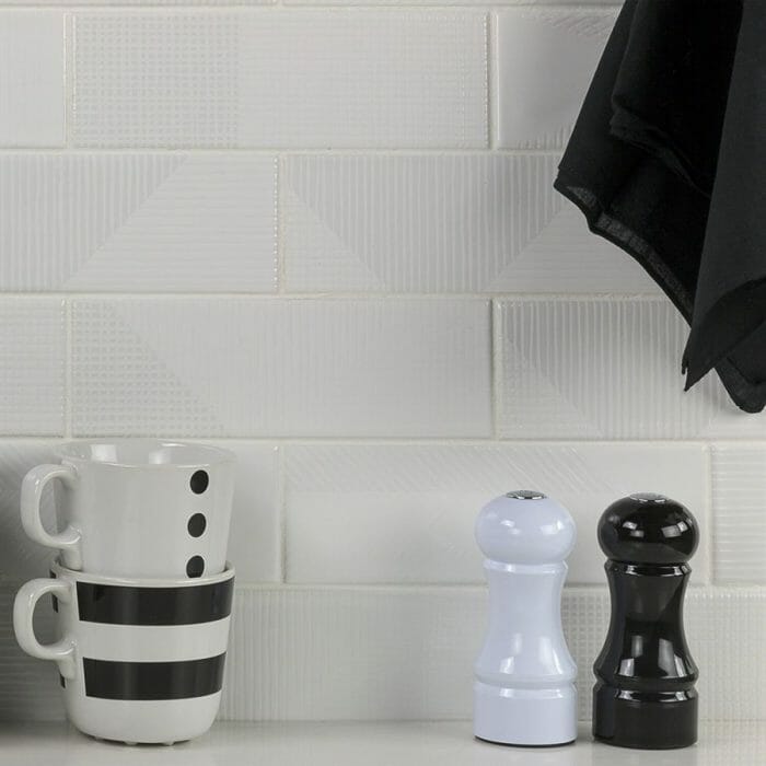 Fragments - Ceramic Wall Tile - Design Tiles by Zumpano